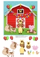 FARM ANIMALS - BIRTHDAY BARN CARD - AGE 6 - CUP789389_57683 | Craftsuprint