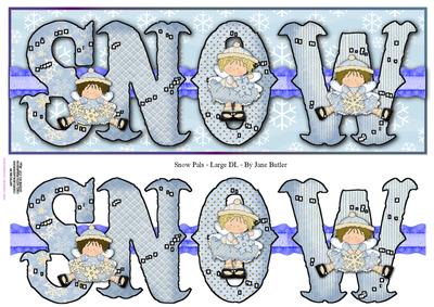 Snow Pals - Large Dl - CUP156283_108 | Craftsuprint