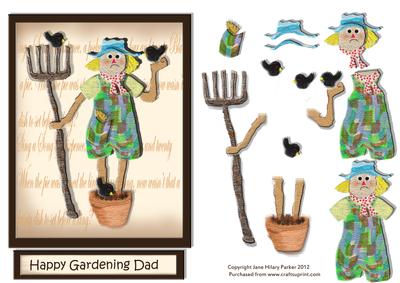 Sad Scarecrow - CUP323235_1008 | Craftsuprint