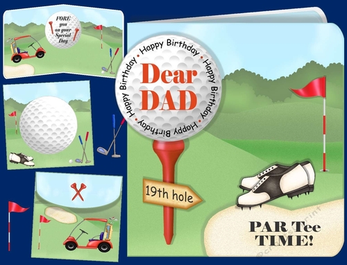 Golf ParTee Time - CUP1246490_122915 | Craftsuprint