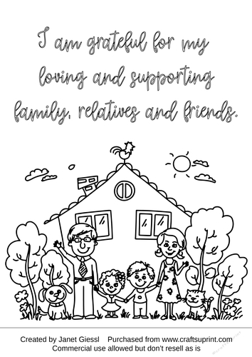 Gratitude Coloring Page/Digi Stamp 12 - CUP971472_70151 | Craftsuprint