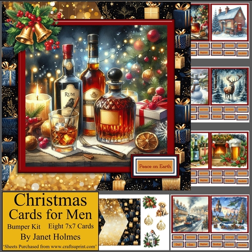 Christmas Cards for Men - CUP1349319_91280 | Craftsuprint