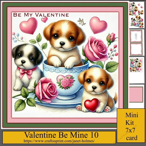 Valentine be mine 10 - CUP1354998_91280 | Craftsuprint