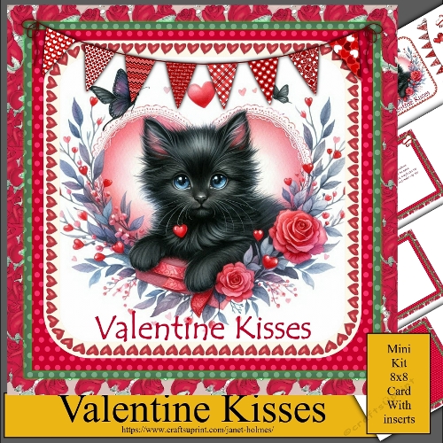 Valentine Kisses - CUP1358550_91280 | Craftsuprint