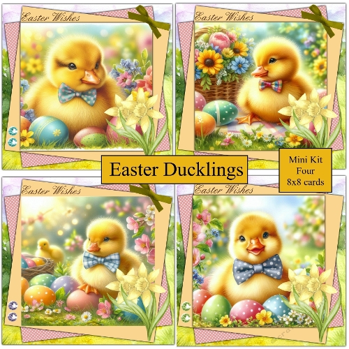 Easter Ducklings - CUP1365187_91280 | Craftsuprint