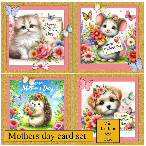 mothers day card kit - CUP1366876_91280 | Craftsuprint