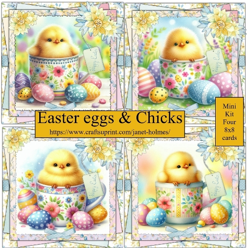Easter Egg & chicks - CUP1370703_91280 | Craftsuprint