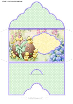 Easter Egg Fun Easter Money Wallet Gift Voucher Envelope - CUP522876_68 ...