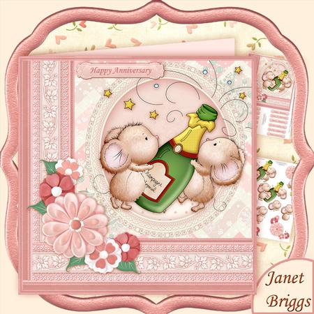 Champagne Mice Anniversary, Engagement, Congratulations Kit - CUP625644 ...