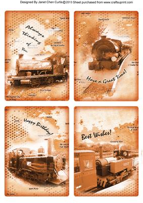 Train Trips Bookmark - CUP438551_730 | Craftsuprint