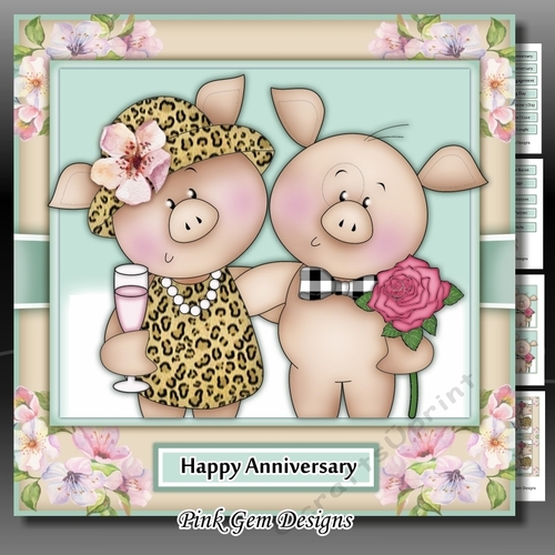 Piggin Anniversary, Valentine, Wedding, Engagement Mini Kit ...