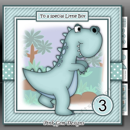 T Rex 2 Mini Kit With Ages 1 to 7 yrs - CUP1035875_2053 | Craftsuprint