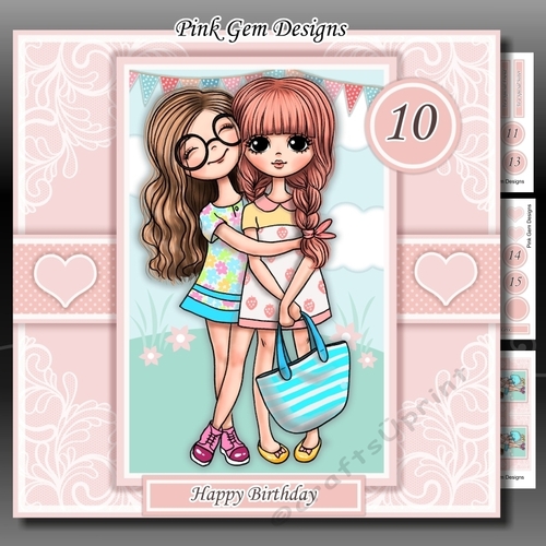 Friends Mini Kit With Ages 10 to 15 Yrs - CUP1043879_2053 | Craftsuprint