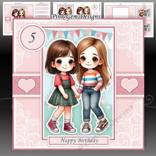 Best Friends Mini Kit With Ages 3 to 8 Yrs - CUP1328414_2053 | Craftsuprint