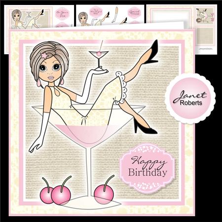 Cocktail Emma Topper Mini Kit - CUP570822_2053 | Craftsuprint