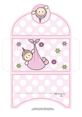 A Baby Girl Money Wallet - CUP575836_2053 | Craftsuprint