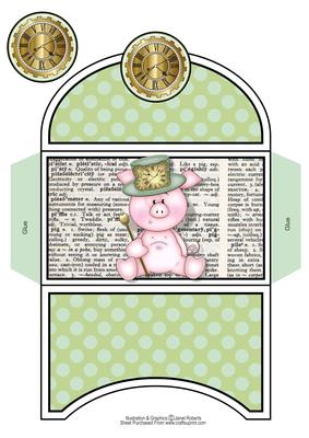 Steampunk Pig Dictionary Money Wallet - CUP607853_2053 | Craftsuprint
