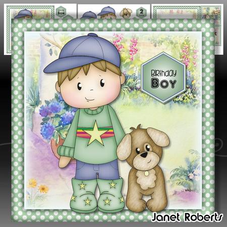 Josh and His Dog Mini Kit - CUP616608_2053 | Craftsuprint