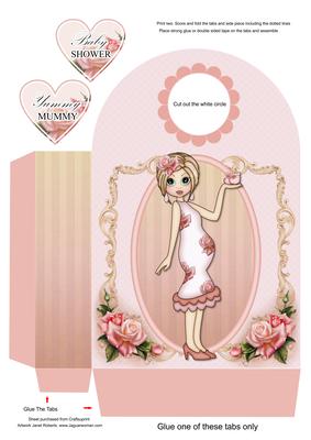 Yummy Mummy 2 Large Gift Bag - CUP634487_2053 | Craftsuprint