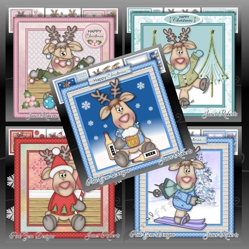 Jingles The Reindeer Bumper Kit - 5 Mini Kits - CUP723410_2053 ...