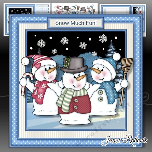 Snow Much Fun Mini Kit - CUP814599_2053 | Craftsuprint