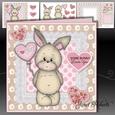 Some Bunny Loves You Large Gift Bag - CUP593443_2053 | Craftsuprint