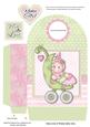 Baby Girl Buggy Money Wallet - CUP642640_2053 | Craftsuprint
