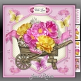 Peach Rose Barrow Mini Kit - CUP785414_2053 | Craftsuprint