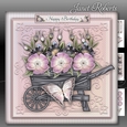 Peach Rose Barrow Mini Kit - CUP785414_2053 | Craftsuprint