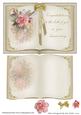 Open Book Wedding Card with Insert - CUP535185_1952 | Craftsuprint