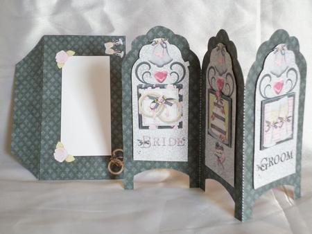 Wedding Screen Fold Card - CUP265703_1264 | Craftsuprint