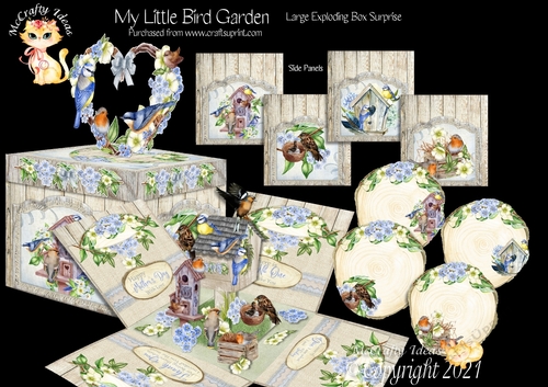 My Little Bird Garden Exploding Box Surprise Kit - CUP1098745_905 ...