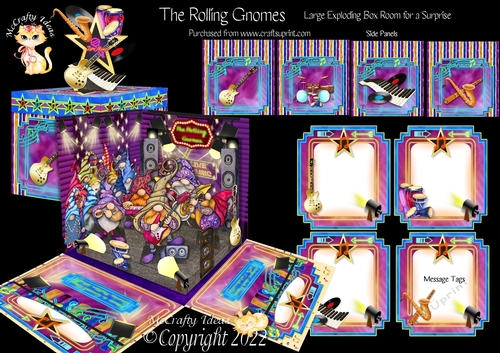 The Rolling Gnomes Exploding Box Room for a Surprise Kit - CUP1155086 ...
