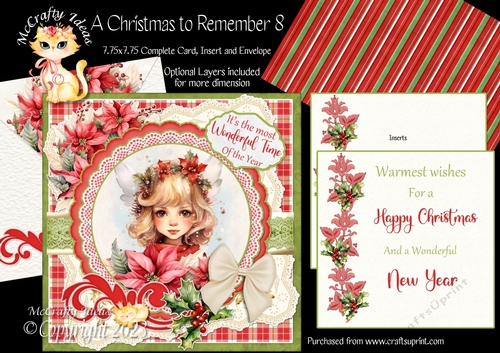A Christmas to Remember 8 7.75x7.75 Simply Cards - CUP1223103_905 ...