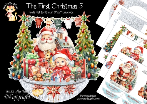 The First Christmas 5 Rock-the-Shelf Card Mini Kit - CUP1263340_905 ...
