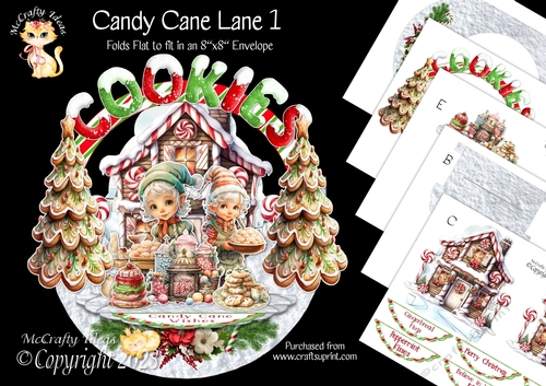 Candy Cane Lane 1 Rock-the-Shelf Card Mini Kit - CUP1269674_905 ...