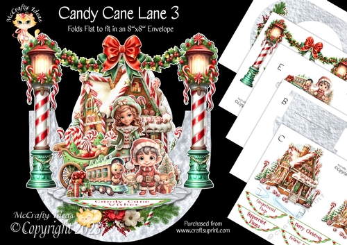 Candy Cane Lane 3 Rock-the-Shelf Card Mini Kit - CUP1269680_905 ...
