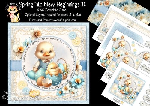 Spring into New Beginnings 10 6x6 Simply Cards - CUP1285658_905 ...