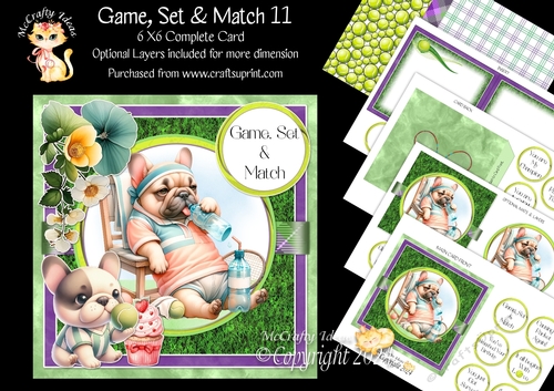 Game, Set & Match 11 6x6 Simply Cards - CUP1319900_905 | Craftsuprint