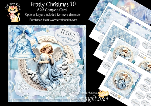Frosty Christmas 10 6x6 Simply Cards - CUP1325589_905 | Craftsuprint