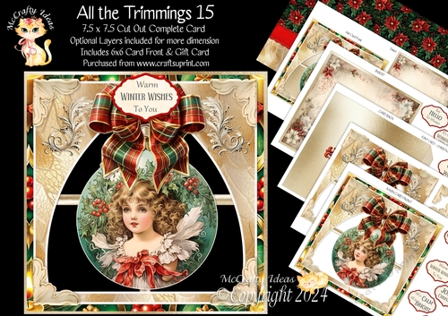 All the Trimmings 15 Cut-Out Card Mini Kit - CUP1340214_905 | Craftsuprint