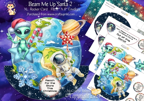 Beam Me Up Santa 2 - CUP1347326_905 | Craftsuprint