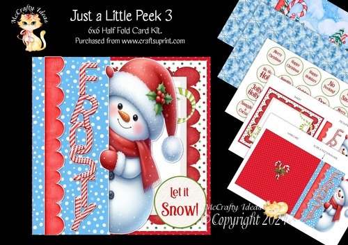 Just a Little Peek 3 - CUP1347743_905 | Craftsuprint