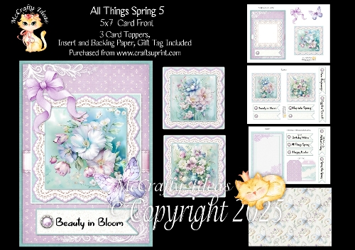 All Things Spring 5 5x7 - CUP1360437_905 | Craftsuprint