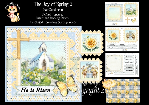 The Joy of Spring 2 6x6 - CUP1362314_905 | Craftsuprint