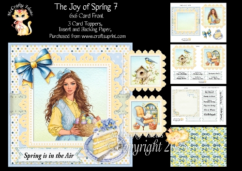 The Joy of Spring 7 6x6 - CUP1362527_905 | Craftsuprint