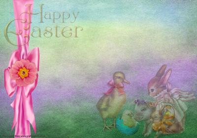 Esther Bunny & Friends Background Paper 1 - CUP308905_905 | Craftsuprint