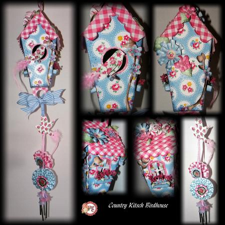 Country Kitsch Hanging Birdhouse/treat Box Decoration - CUP563953_905 ...