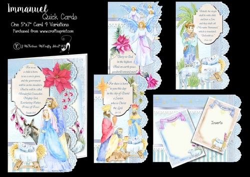 Immanuel Quick Cards - CUP906475_905 | Craftsuprint