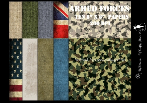 Armed Forces Papers 200Dpi - CUP975342_905 | Craftsuprint